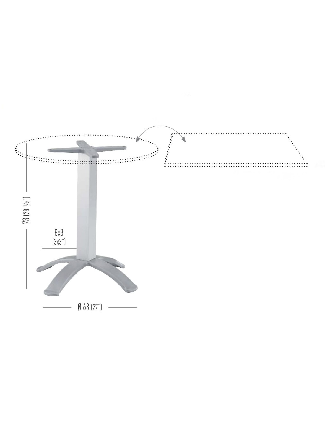 Base BG4J | Mobiliario de Hosteleria